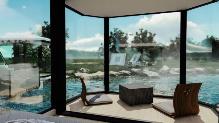 ETONG T30F 28m² Aluminum alloy mobile house with terrace