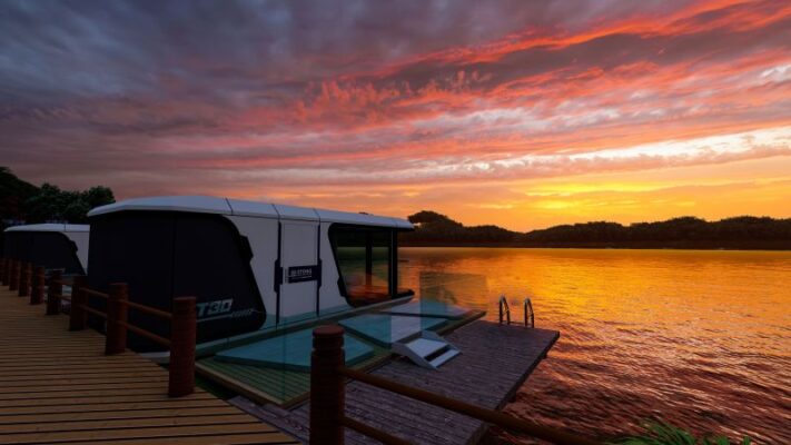 ETONG T30 28m² Aluminum alloy mobile container with terrace house - ETONG